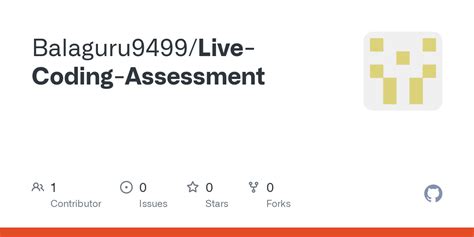 Live Coding Assessmentindexhtml At Main · Balaguru9499live Coding