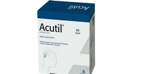 АКУТИЛ капсули 60 броя / ACUTIL capsules | Atlas.bg