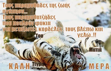 Ματιά Του Τίγρη ΑΠΟ ΠΑΙΔΙ ΤΟΥΣ ΠΑΡΑΜΥΘΑΔΕΣ ΤΟΥΣ ΑΓΑΠΗΣΑ ΑΥΤΟΥΣ ΠΟΥ ΑΠΕΧΘΑΝΟΜΑΙ ΚΑΙ ΜΕ