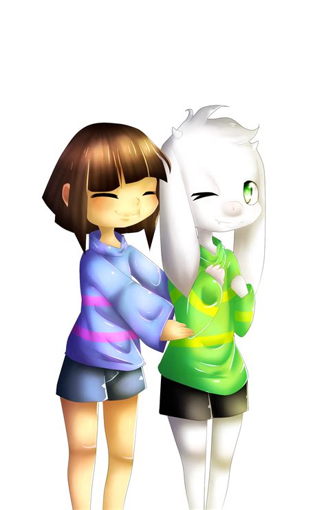 Frisk N Asriel HUG Collab By DioLorette On DeviantArt