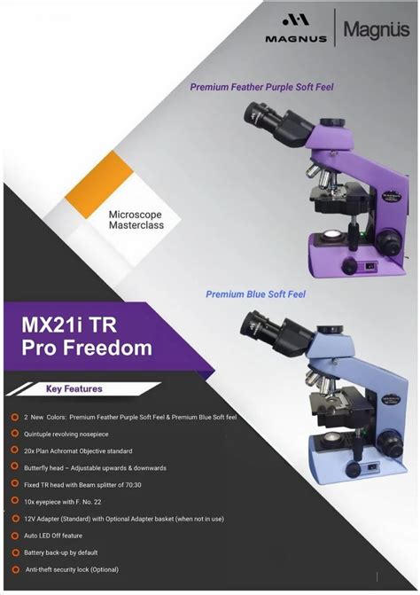 Magnus Trinocular Microscope Model Mx21i Pro At Best Price In Aurangabad