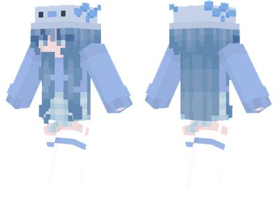 Blue Axolotl Minecraft Skins