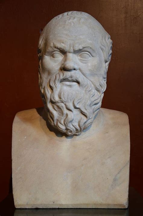 Portrait Of The Philosopher Socrates 479 399 Bc Roman Copy Of A