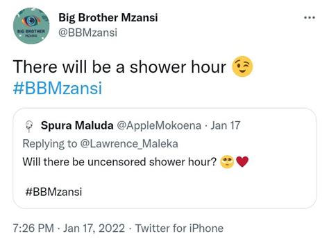 Wow Info Big Brother Mzansi Sa Confirm Return Of Uncensored Shower Hour Romance Nigeria