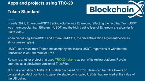 PPT TRON TRC Token PowerPoint Presentation Free Download ID