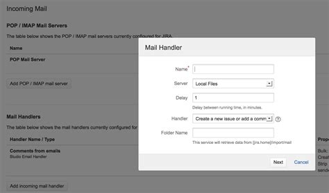 Creating Issues And Comments From Email Administering Jira Applications Data Center And Server