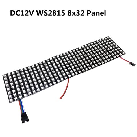 Led Display Panel Board 12v Rgb Led Digital Flexible Addressable 8x8