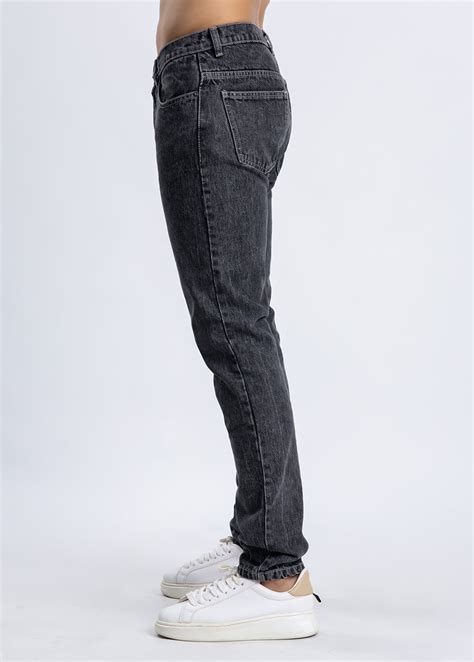 Mens Black Slim Fit Denim Trouser Copy B