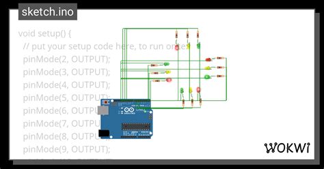 Kode 7 Wokwi ESP32 STM32 Arduino Simulator