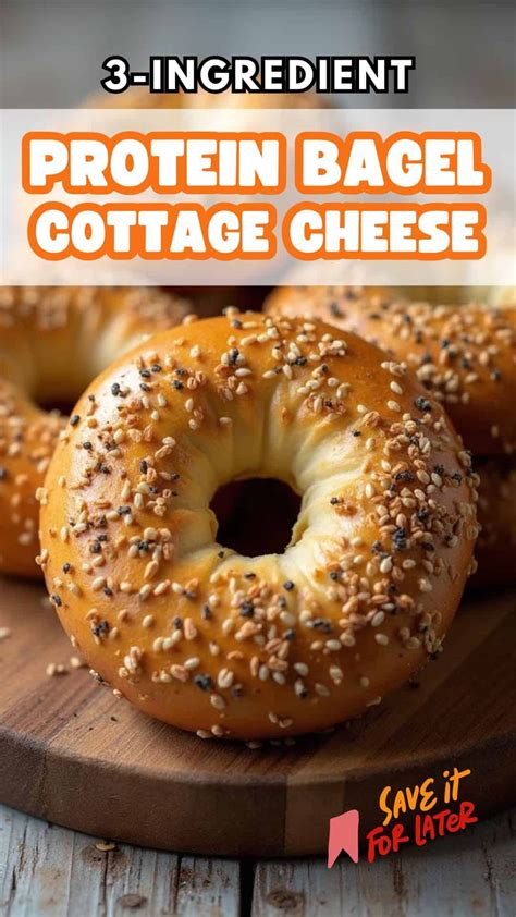 Cottage Cheese Protein Bagel Recipe Simple And Nutritious Oneiric