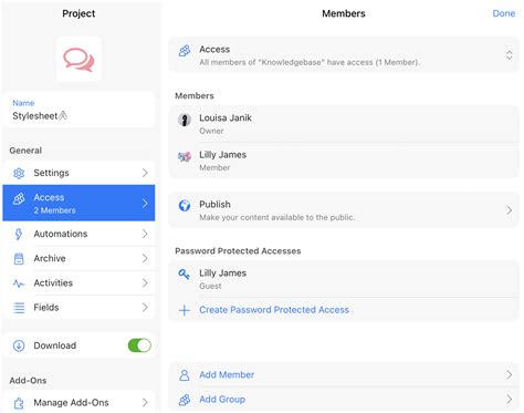 Setting Up Access Control Zenkit Helpdesk Zenkit