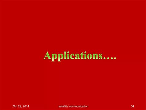 Satellite Communications Ppt Ppt Computer Networking Computing