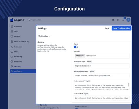 Laravel Ecommerce Pos System Bagisto Point Of Sale Webkul