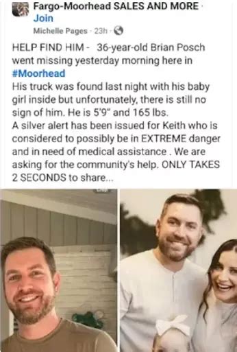 Brian Posch Missing Man Facebook Scam What Really Happened Ibisik