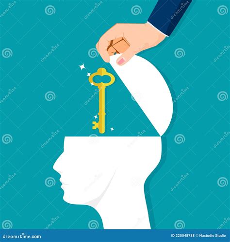 The Human Brain Is Opened With The Key To Unlocking The Secret Of