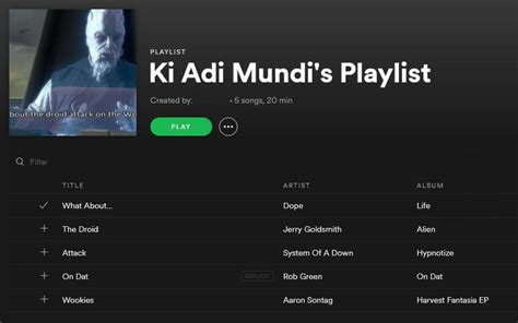 What About The Spotify Playlist Memes On This Subreddit Rprequelmemes