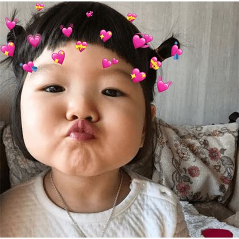 Bebezinha Coreana Figurinhas Para Whatsapp