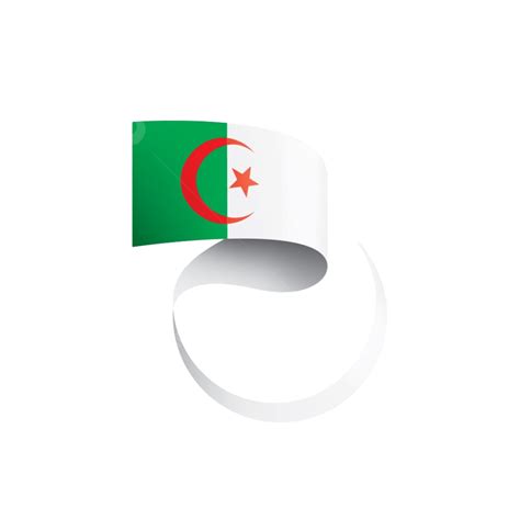 Aljazair Bendera Simbol Afrika Aljazair Sabit Sipil Politik Png Dan