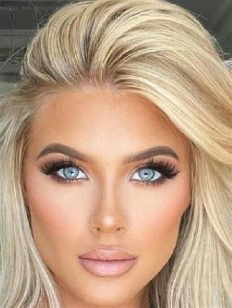 Blonde Hair Blue Eyes Makeup Wedding Makeup Blonde Makeup Looks Blue