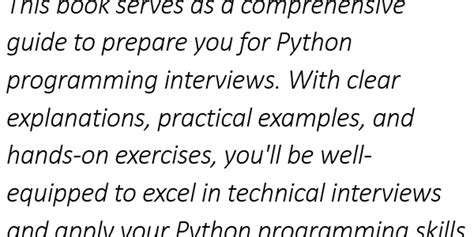 “python Programming Essentials Interview Prep Guide” Dev Community