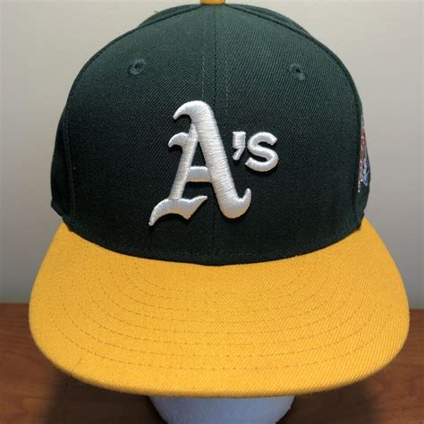 Oakland Athletics Hat Baseball Cap Fitted 7 58 New Era Mlb World