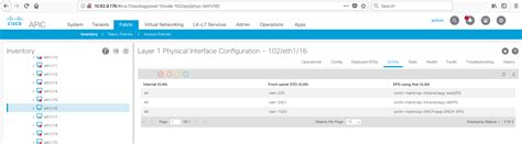 Aci Ospf Svi Interface In Operational State Waiting Cisco Community