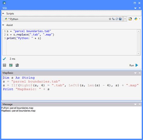 Mapinfo Monday String Manipulation With Python Mapinfo Pro