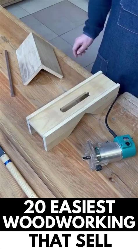 These 20 Woodworking Projects Sell Like A Hot Cake [video] Woodworking Easy Woodworking