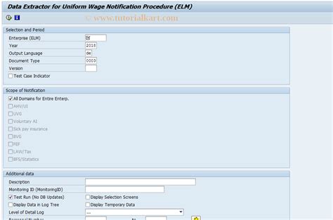 PC M LELM SAP Tcode ELM Data Extractor