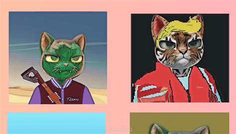 تصميم صور Nft احترافية مع حقوق الملكية خمسات