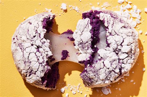 Mochi Stuffed Ube Crinkle Cookie Recipe By Kat Lieu — Modern Asian Baking