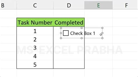 Excel Checkbox In Cell How To Insert A Checkbox In Excel Tamil Youtube