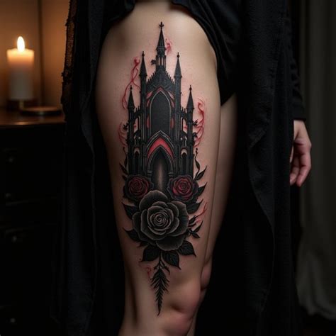 Free Gothic Cathedral Tattoo Image Gothic Cathedral Tattoo