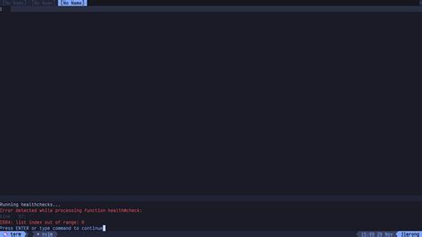 Got Error When Execute `checkhealth` In Neovim Nightly · Issue 16374