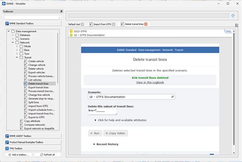 Clearing Out Any Existing Transit Lines Travel Modelling Group