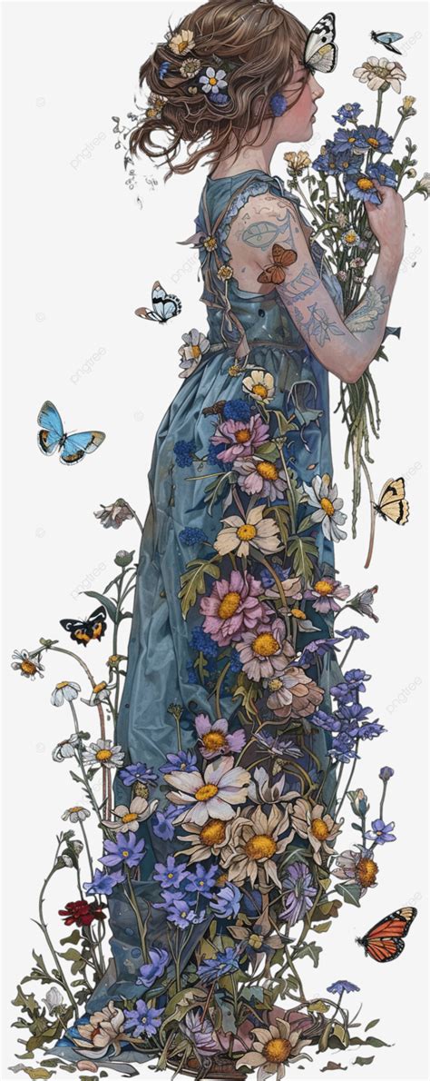 Animadas Flores Bunga Komik Png Dibujos Bunga Daun Flor Png Imagen Para Descarga Gratuita