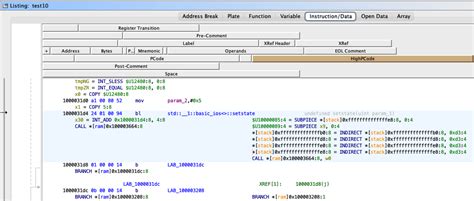 Add Listing Field HighPcode To CodeBrowser Listing Issue 5545