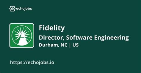 Fidelity Is Hiring Director Software Engineering Durham Nc Us Api Aws Java Javascript