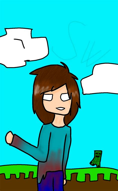 Herobrine Creepypastaminecraft Character By Shadowwolfsw On Deviantart