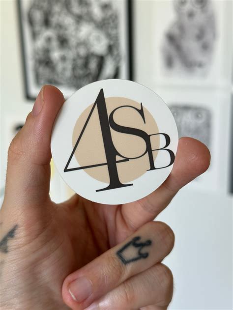 4sb Circular Sticker 4sb Circular Sticker