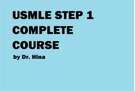 Make Sure You Pass Usmle Step 1 By Dr Usmle Fiverr