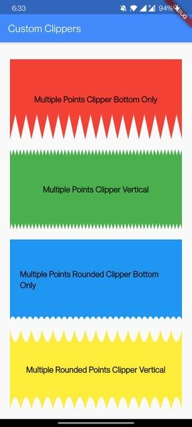 Customclippers Flutter Package