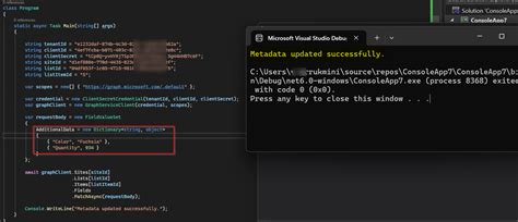 Sharepoint Graphapi Add New Metadata Info Is Failing Microsoft Qanda