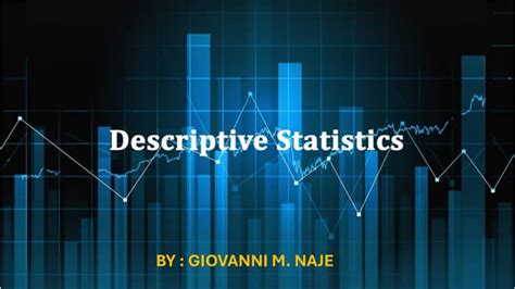 Descriptive Statistic Measures Of Central Tendency Ppt