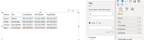solved power bi report where a user can search on multipl