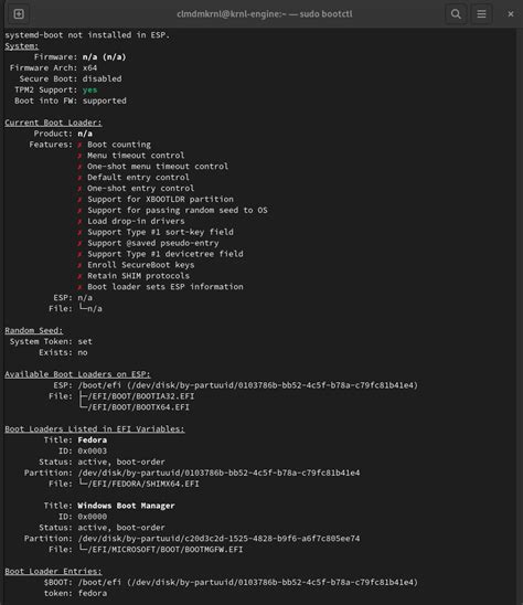 Need Help To Enable Secure Boot Fedora Discussion