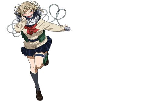 Toga Himiko Boku No Hero Academia Official Art 1girl Blonde Hair Blunt Bangs Blush