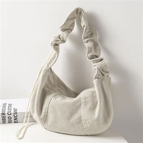 [특가 당일발송] 3color 데일리 코듀로이 셔링 크로스 숄더백 Eba890 에이블리