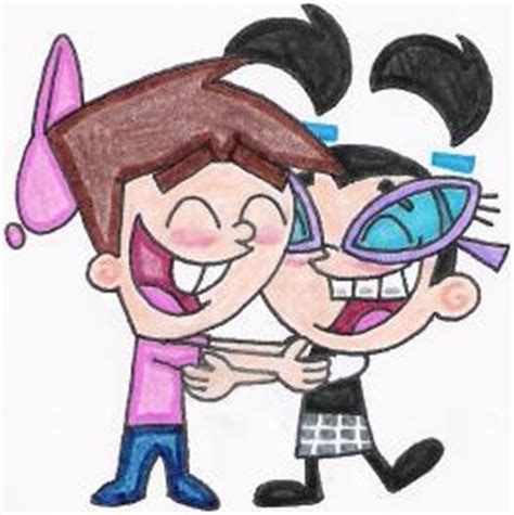 Timmy And Tootie Embracing By Nintendomaximus On Deviantart