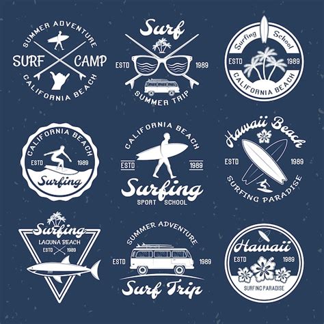 Surfboard Company Logos